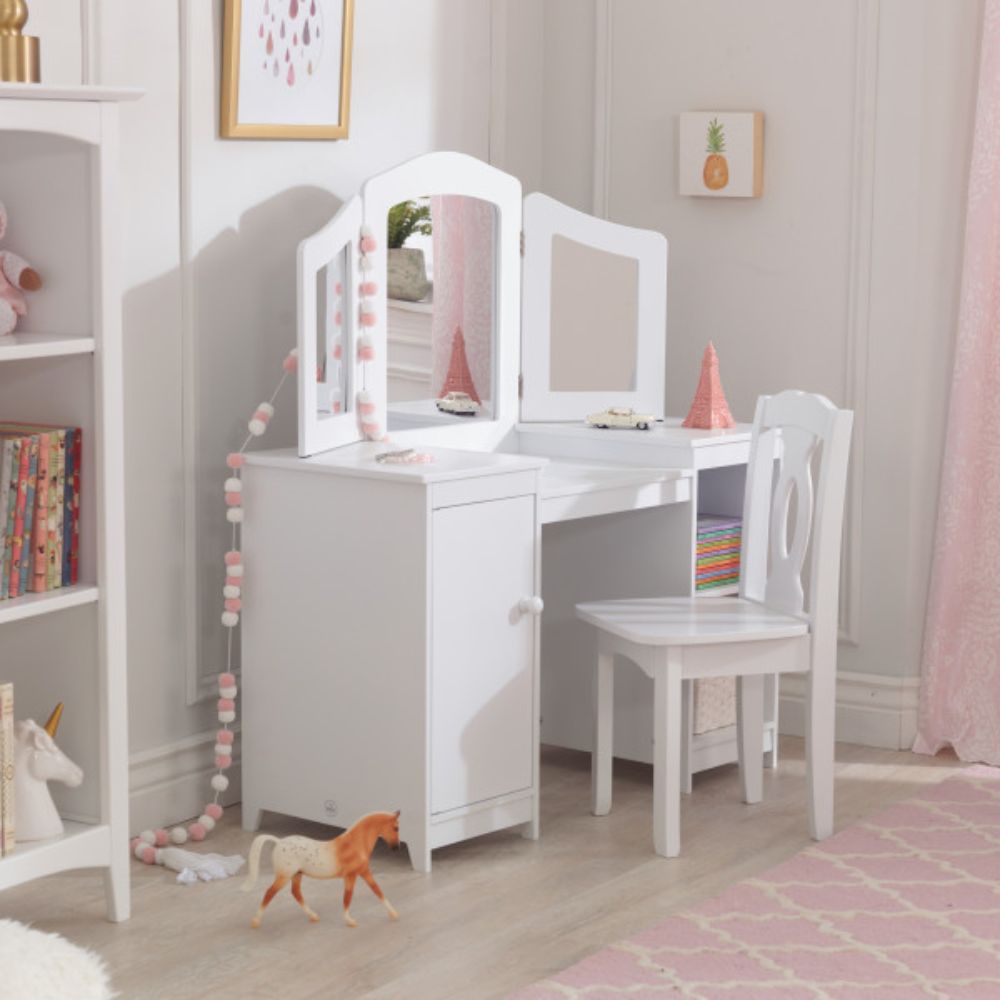 Deluxe Vanity Table & Chair - Toy Dubai (Toys MENA LLC)