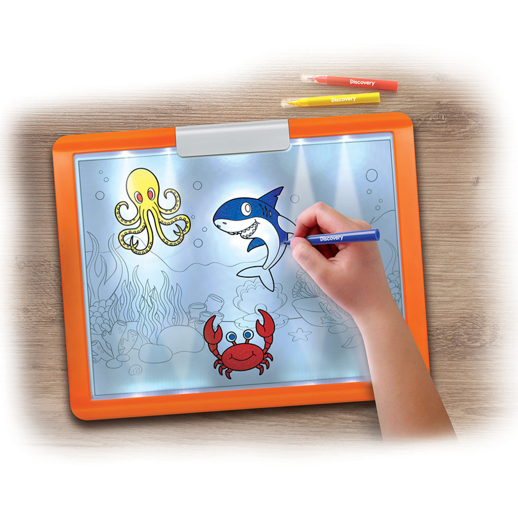 Discovery Kids - TOY KIDS TRACING TABLET LED - MARKER VERSION - Toy ...