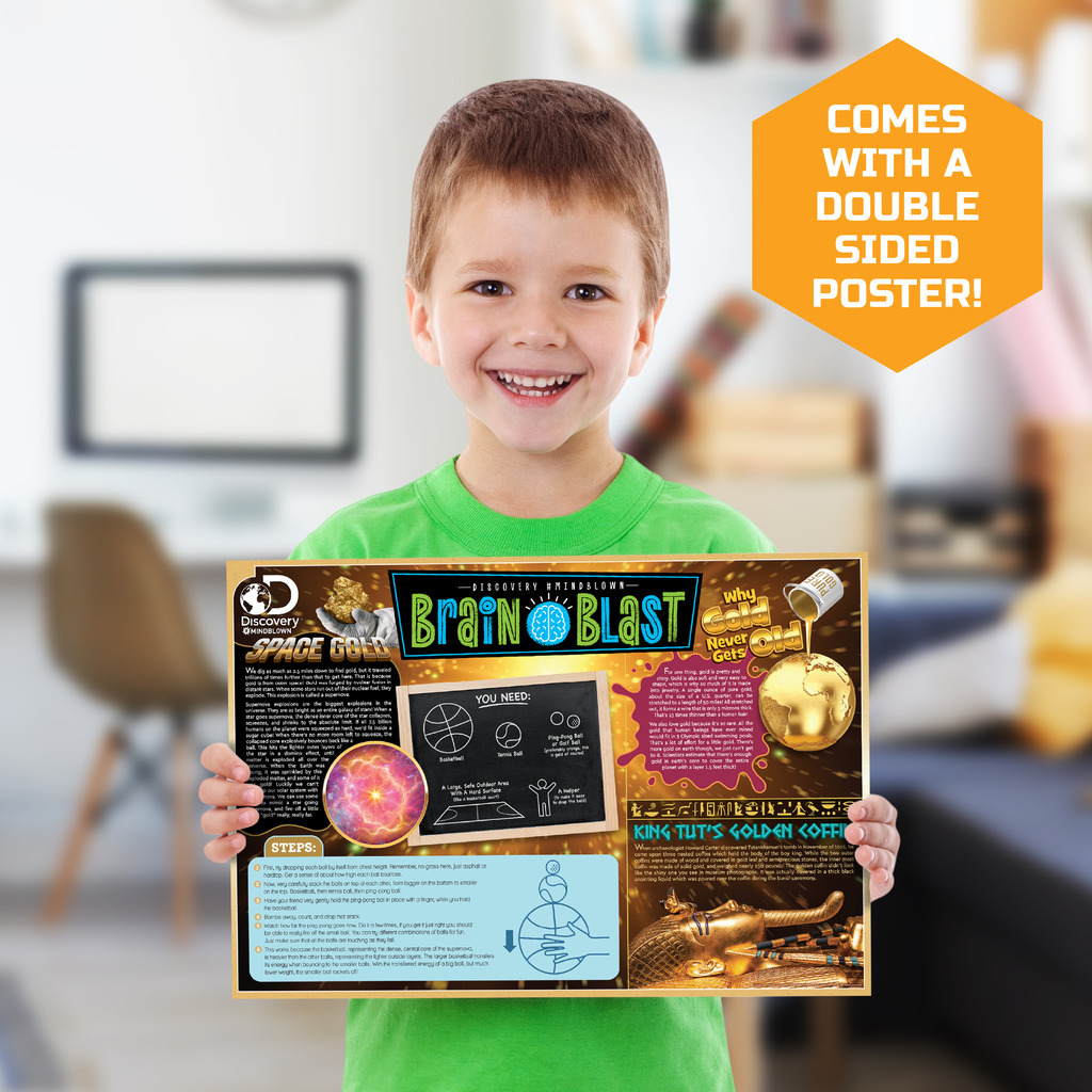 Discovery Mindblown Fossil Unearthed 2-Pack Mini Excavation Kit, with 5 ...