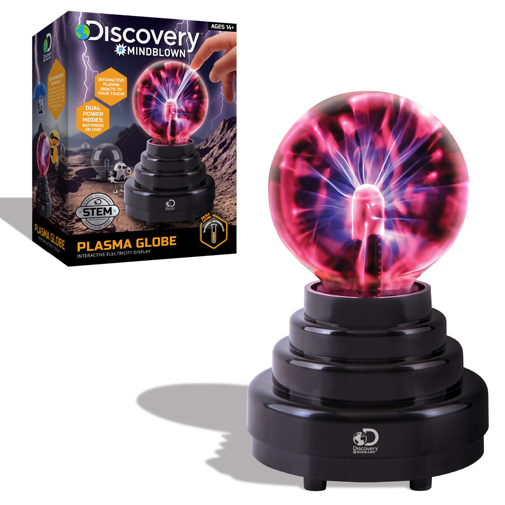 Discovery Mindblown - Plasma Globe Interactive Electricity Display ...