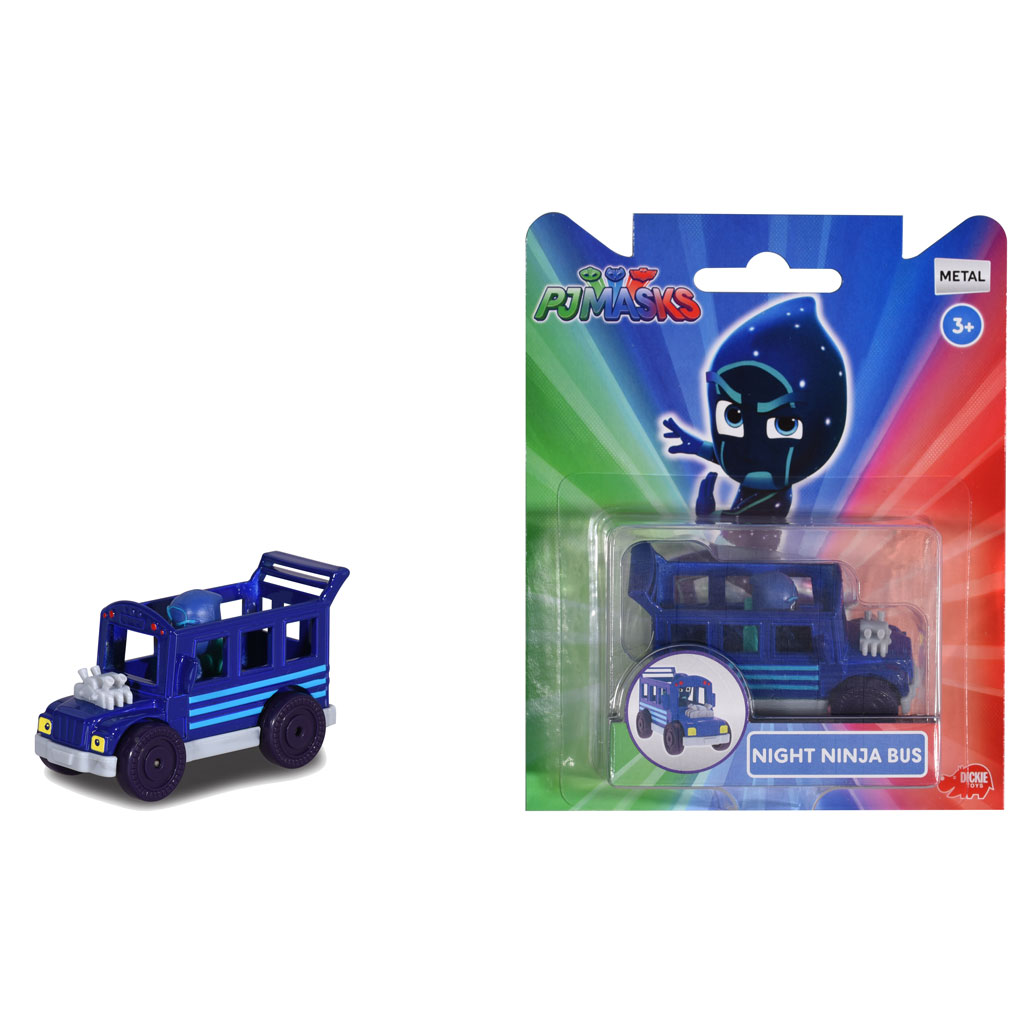 Dickie - Pj Masks Single Pack Night Ninja Bus - Toy Dubai (Toys MENA LLC)