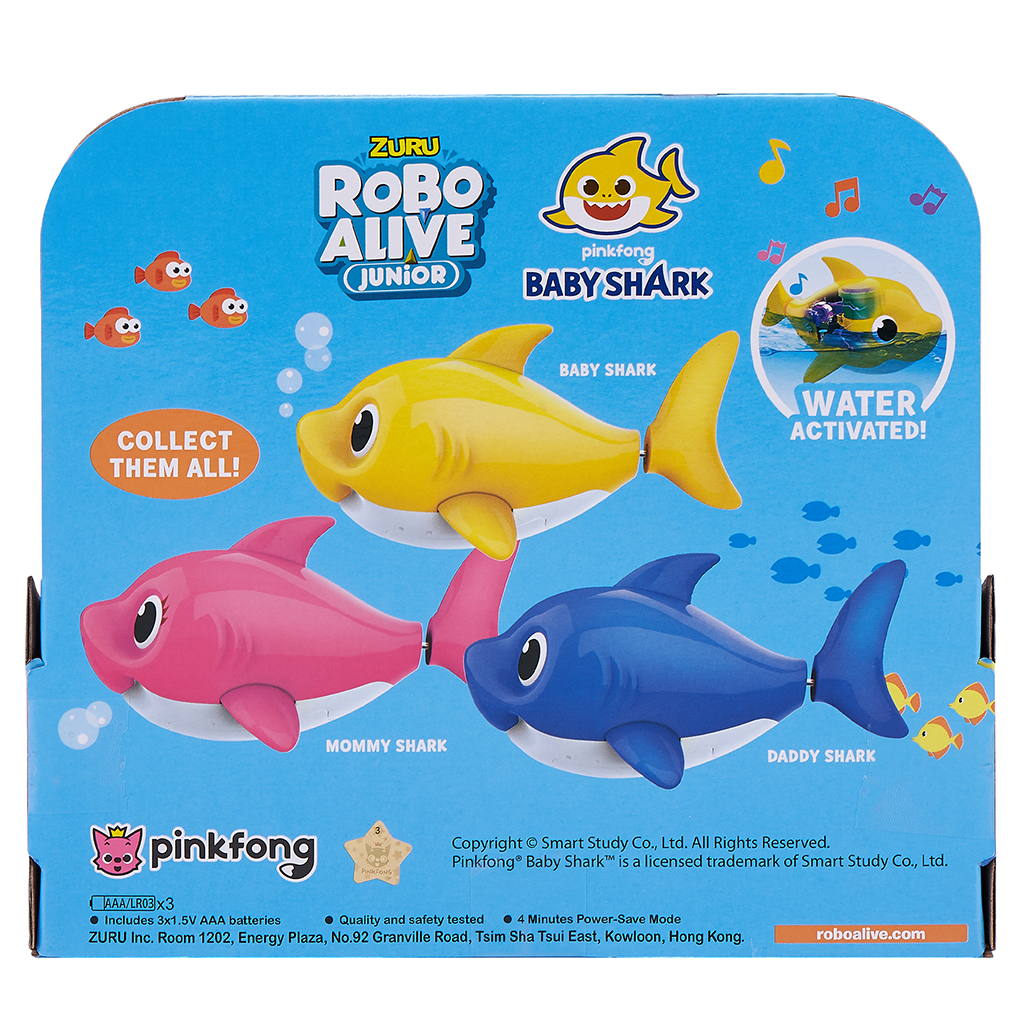 Zuru Robo Alive Junior Baby Shark - Toy Dubai (Toys MENA LLC)