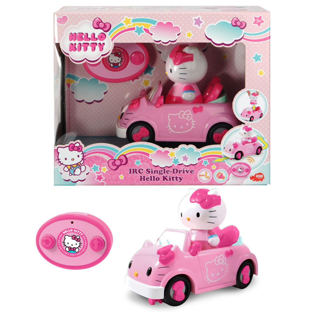 Jada - Hello Kitty Convertible Irc Vehicle - Toy Dubai (Toys MENA LLC)