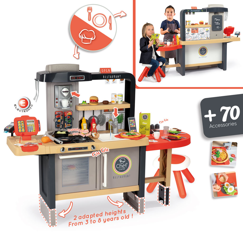 Smoby - Chef Corner Restaurant - Toy Dubai (Toys MENA LLC)