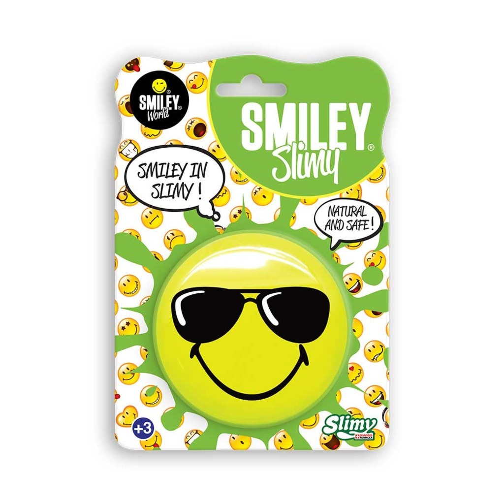 Slimy Smiley Blister Card Assorted 170 grams - Toy Dubai (Toys MENA LLC)