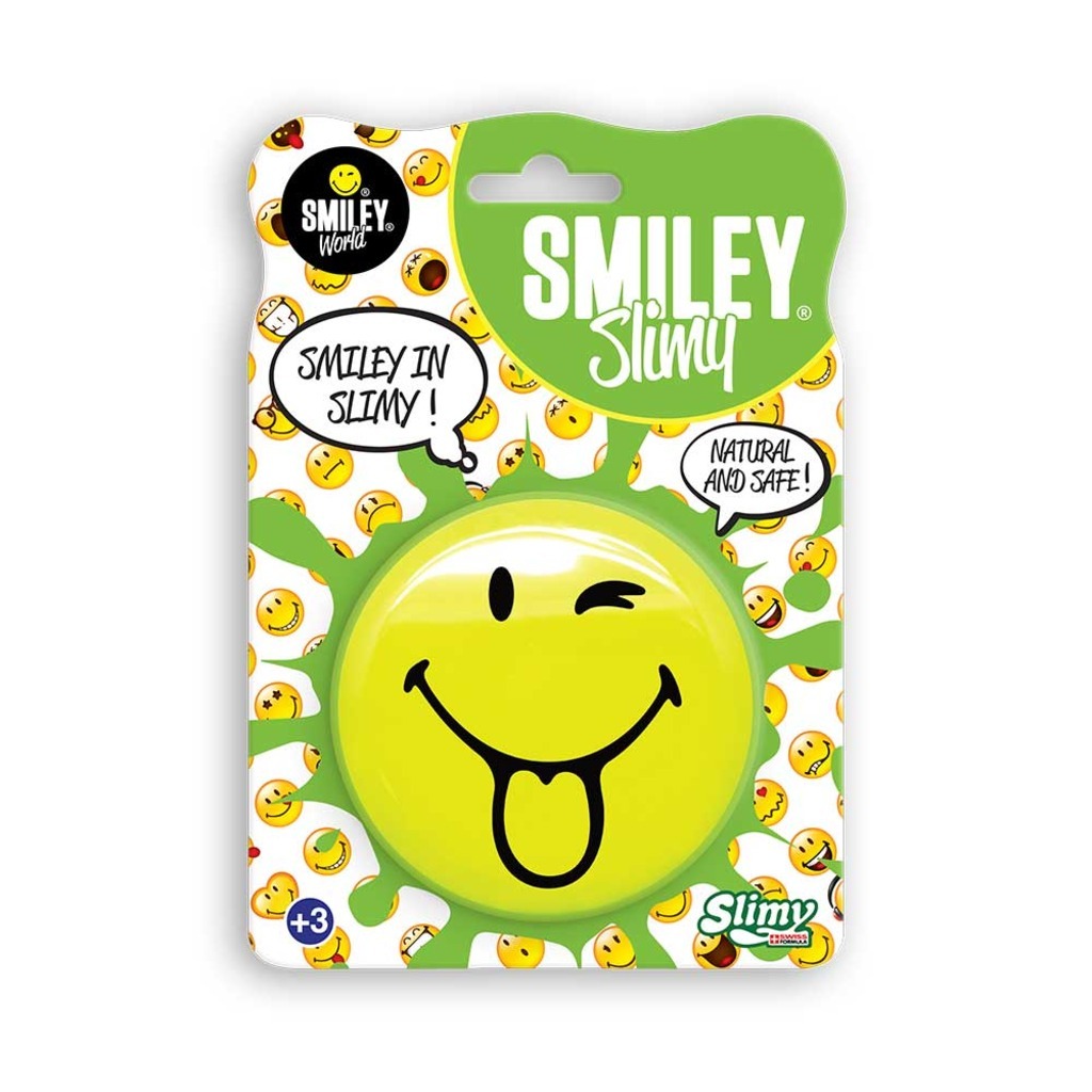 Slimy Smiley Blister Card Assorted 170 grams - Toy Dubai (Toys MENA LLC)