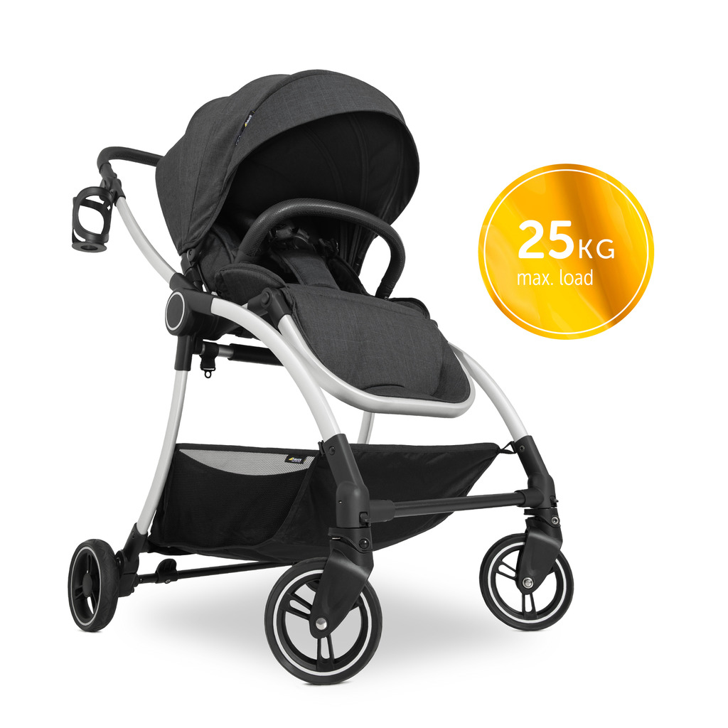Hauck - standard stroller Colibri - Black - Toy Dubai (Toys MENA LLC)