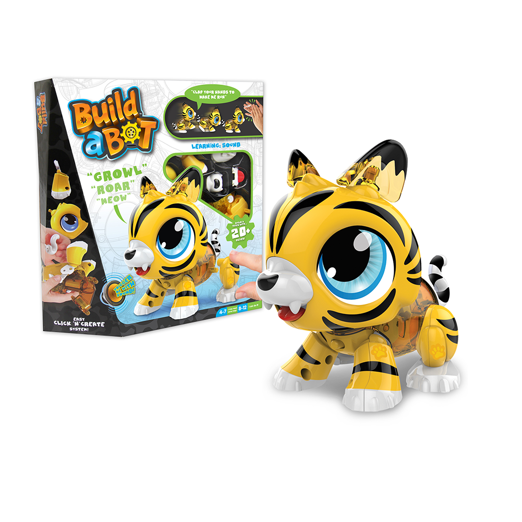 Build A Bot:Tiger - Toy Dubai (Toys MENA LLC)