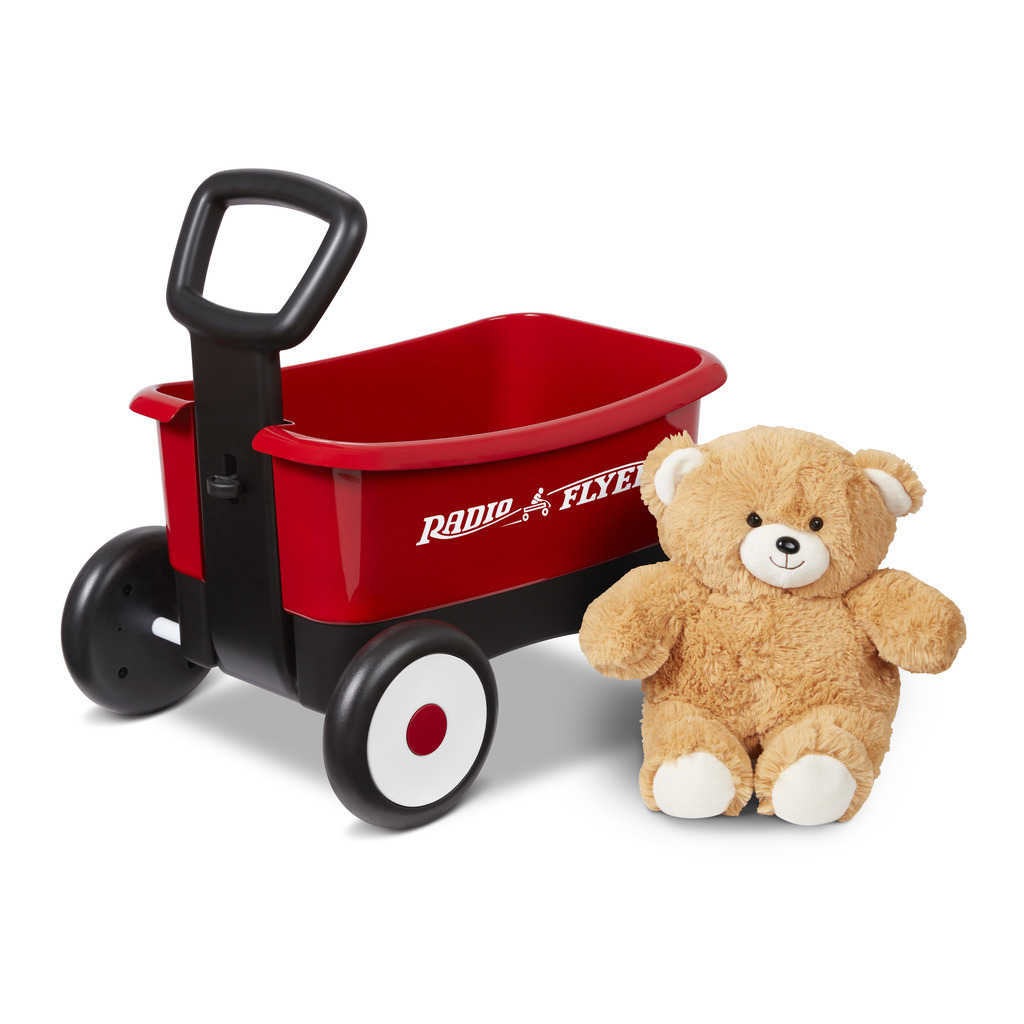 Radio Flyer Push & Play Walker Wagon With Teddy Bear - Toy Dubai (Toys ...