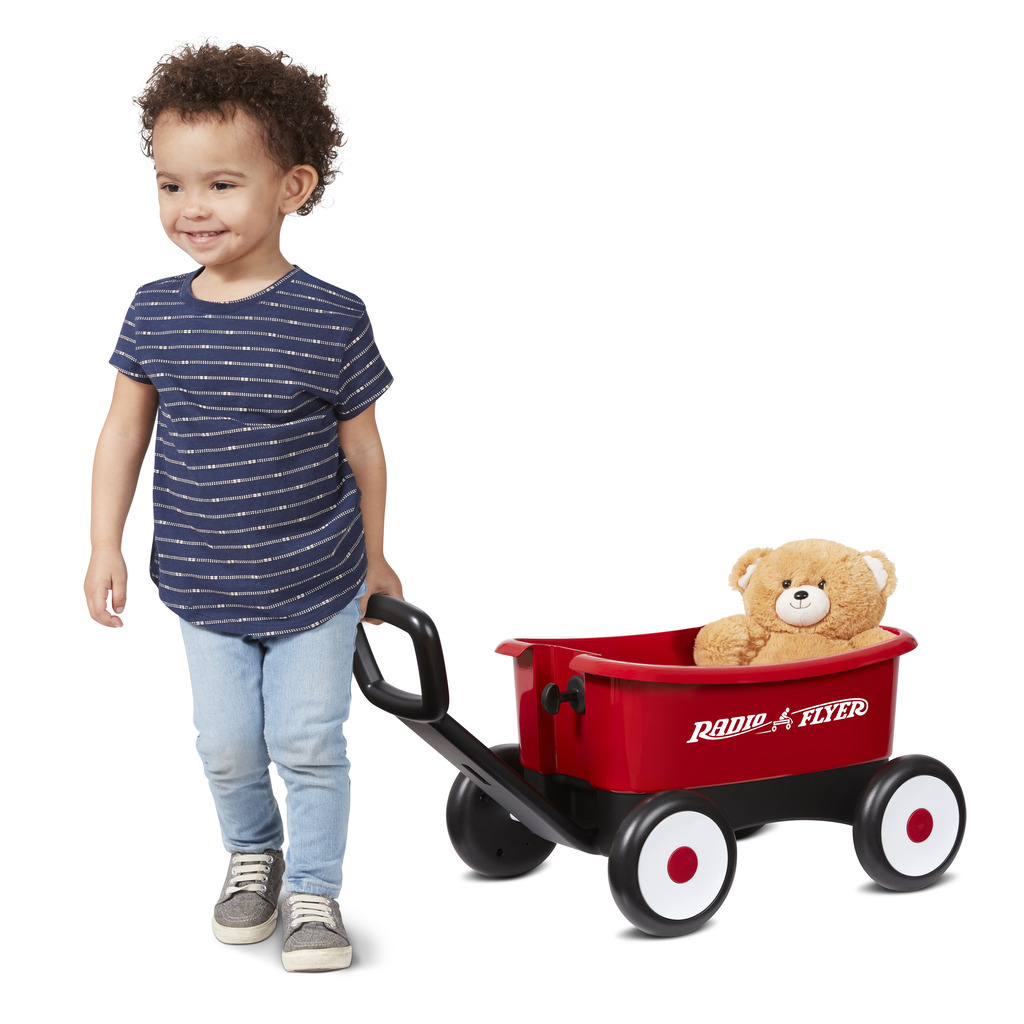 Radio Flyer Push & Play Walker Wagon With Teddy Bear - Toy Dubai (Toys ...