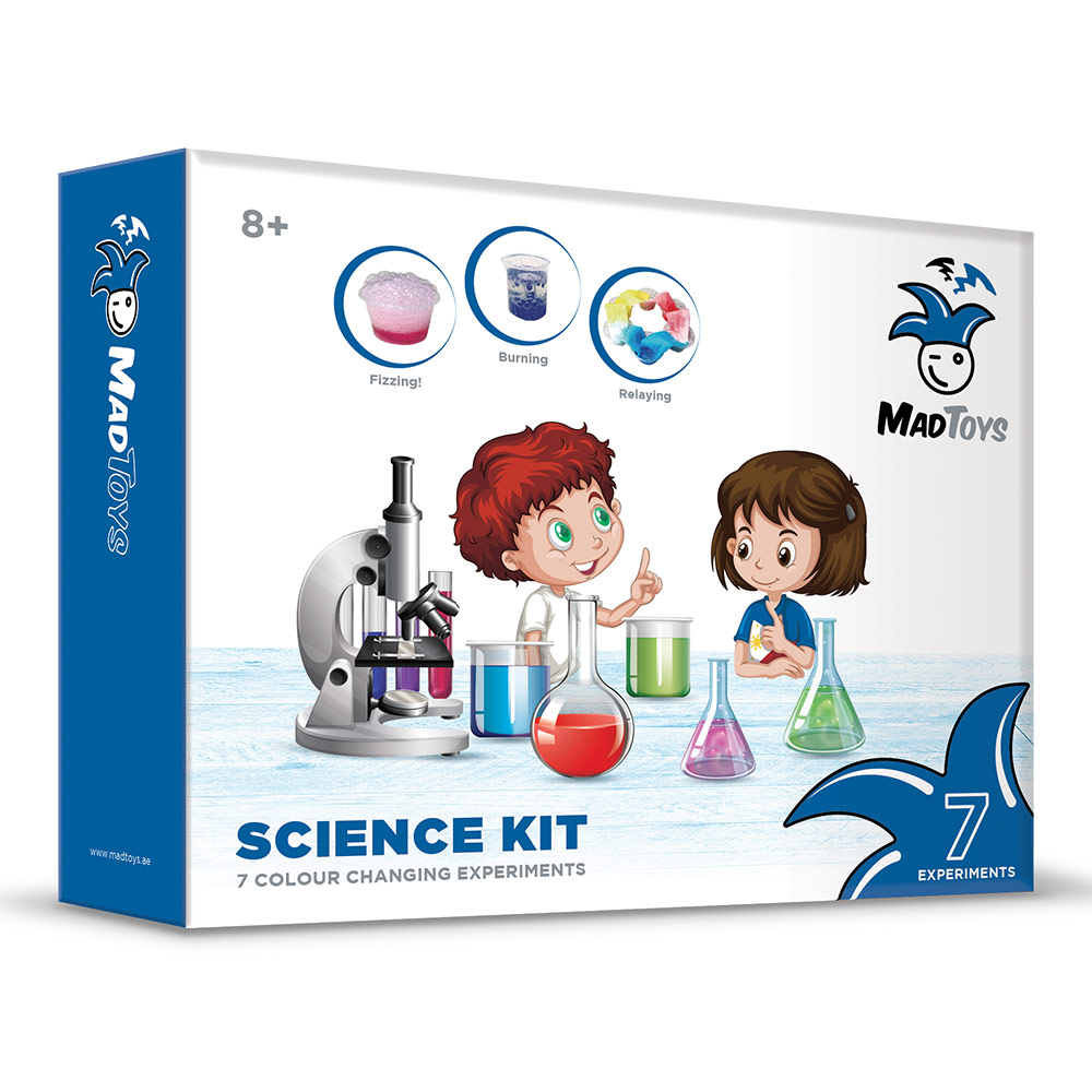 Mad Toys Science Kit 7 Colour Changing Experiment STEM Toy - Toy Dubai ...