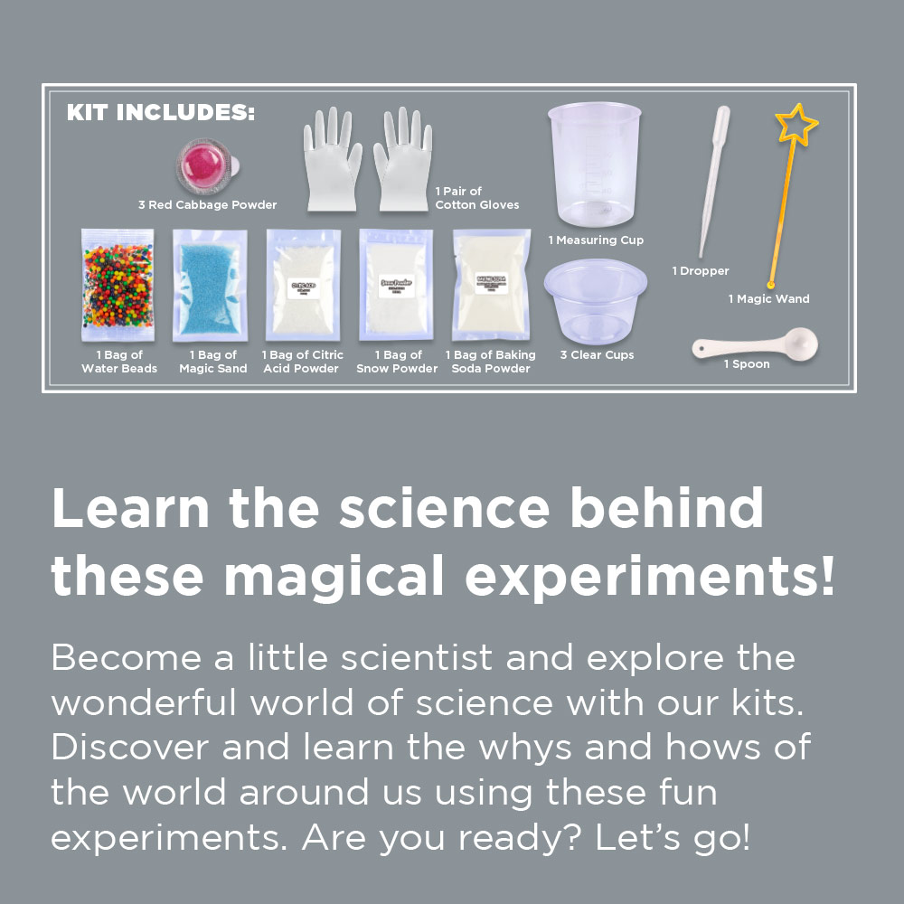 Mad Toys - Magic Science 6 Magical Science Experiments STEM Toy - Toy ...