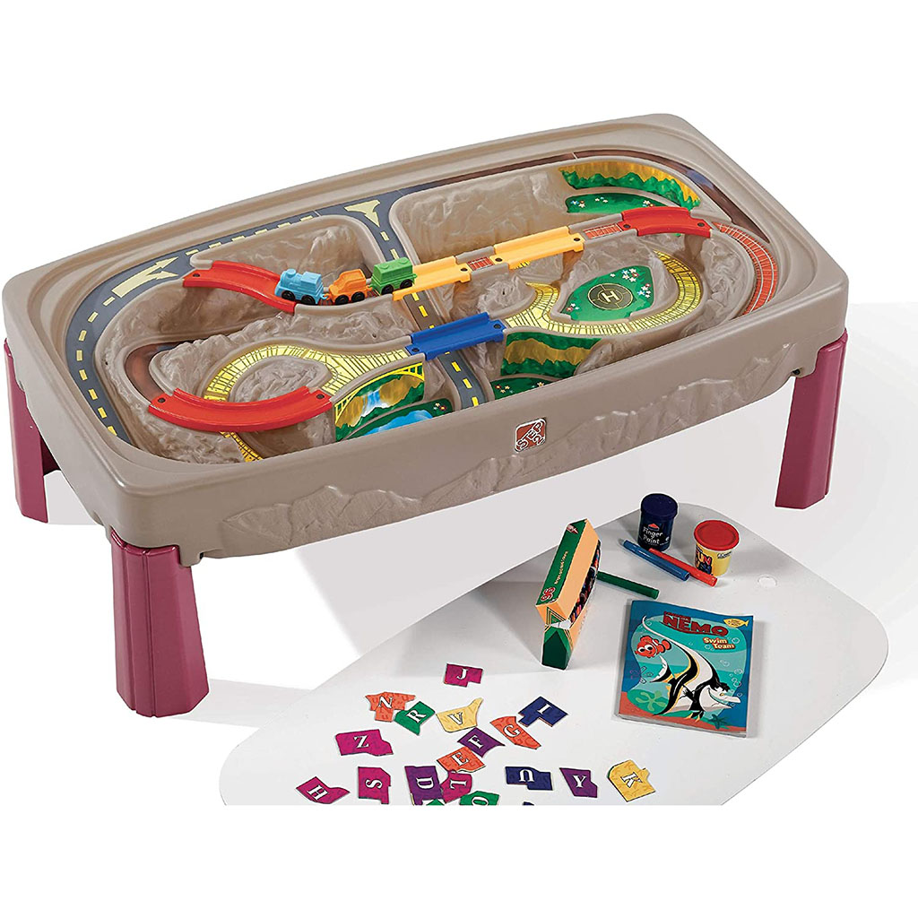 Delux Canyon Train Track Table - Toy Dubai (Toys MENA LLC)