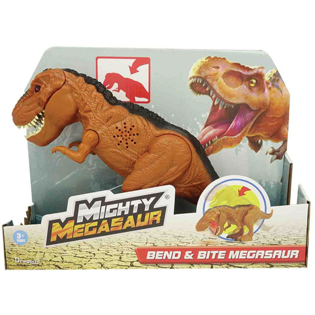Mighty Megasaur Bend And Bite T-Rex - 2 Different Colours - Toy Dubai ...