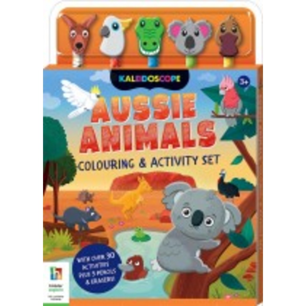Aussie Animals Colouring and Activity Set - Toy Dubai (Toys MENA LLC)