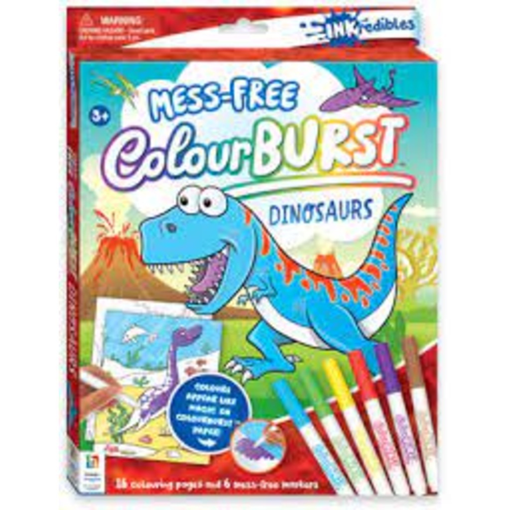 Inkredibles Colour Burst Colouring: Dinosaurs (2022) - Toy Dubai (Toys ...