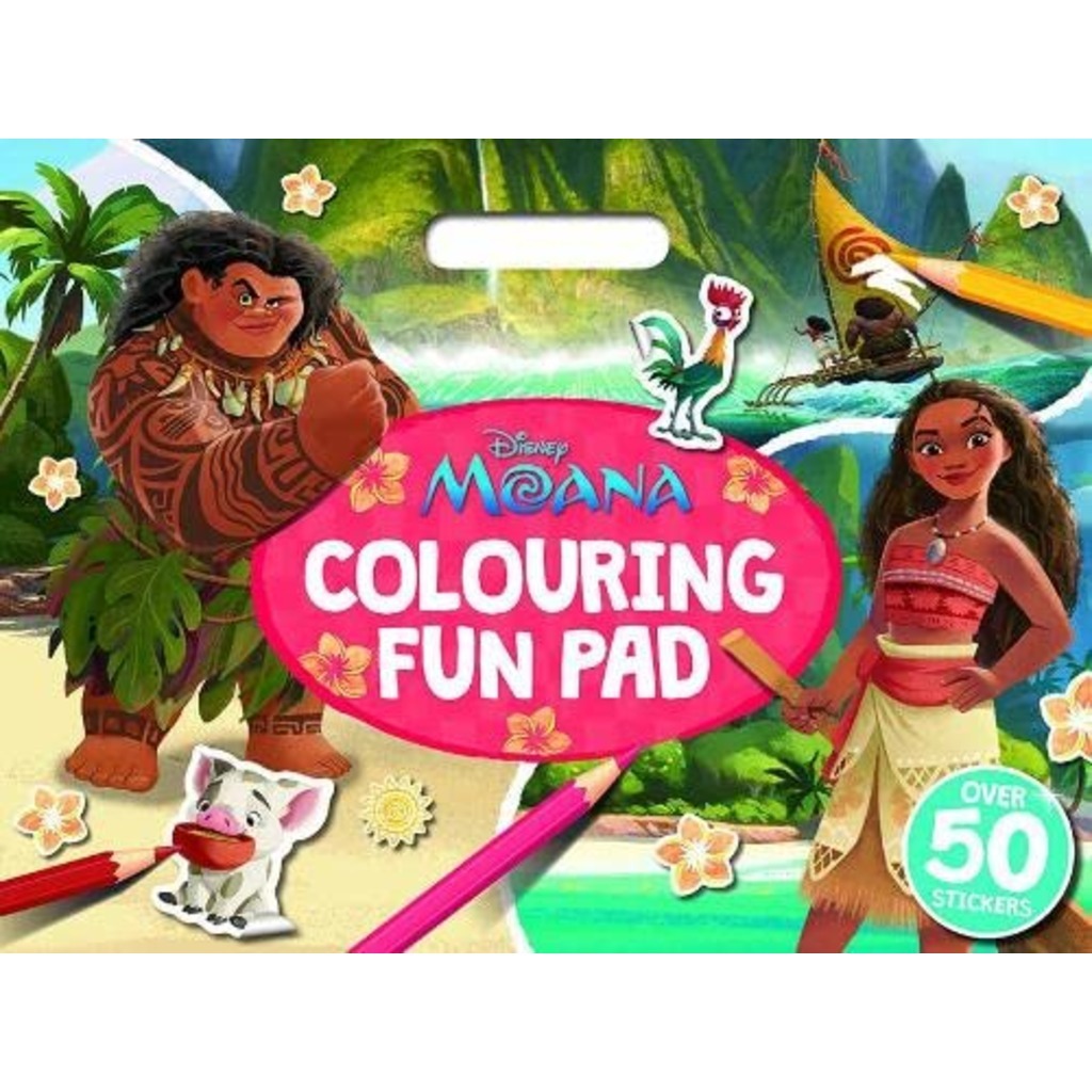 Disney Moana Colouring Fun Pad - Toy Dubai (Toys MENA LLC)