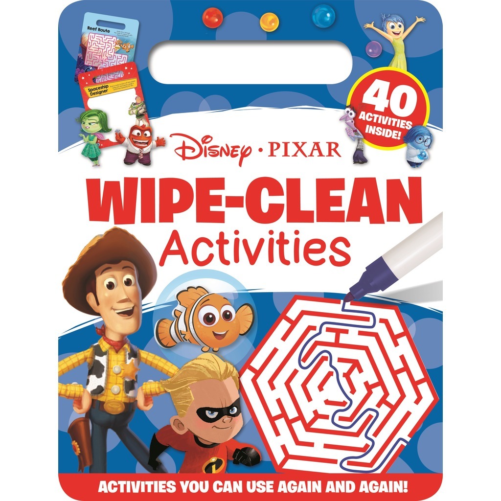 Disney Pixar: Wipe-clean Activities - Toy Dubai (Toys MENA LLC)