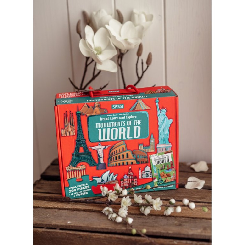 Sassi - Travel, Learn & Explore Monuments Of The World Puzzle 200pcs ...