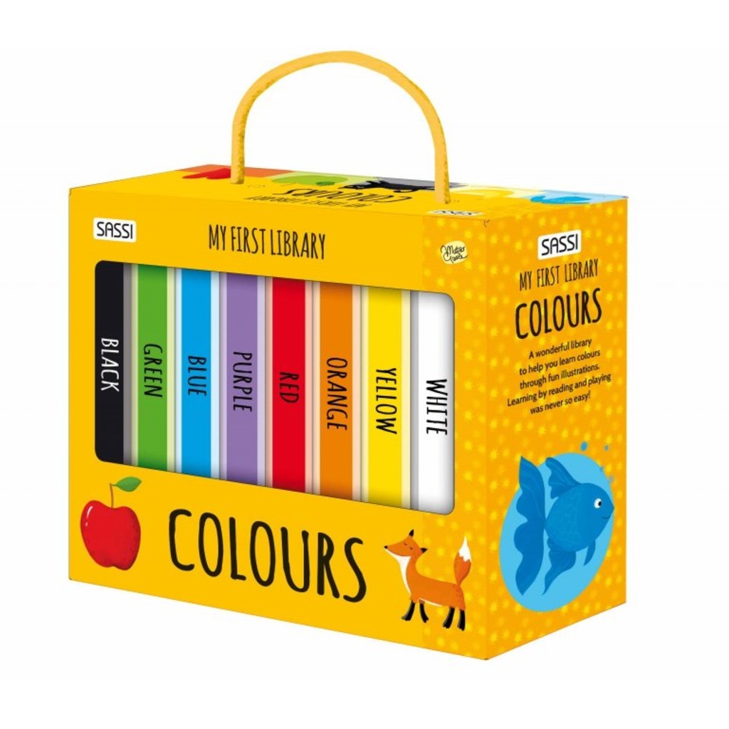 Sassi - My First Library Colours - Toy Dubai (Toys MENA LLC)