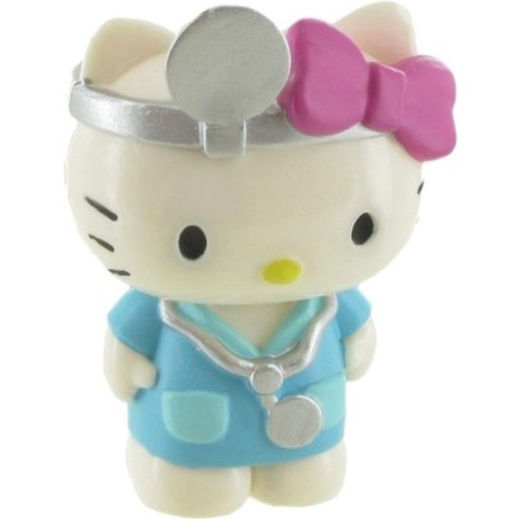 Comansi Hello Kitty Doctor Figurine - 9 cm - Toy Dubai (Toys MENA LLC)