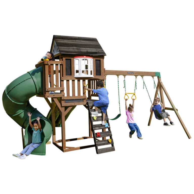 Kidkraft Timberlake Swing Set - Toy Dubai (Toys MENA LLC)