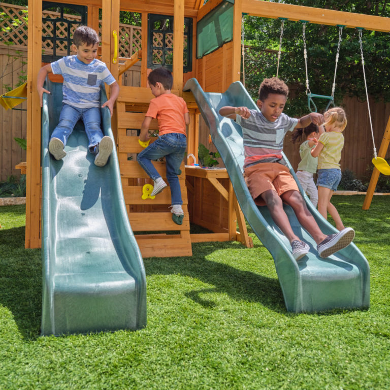 Kidkraft Overland Heights Swing Set - Toy Dubai (Toys MENA LLC)