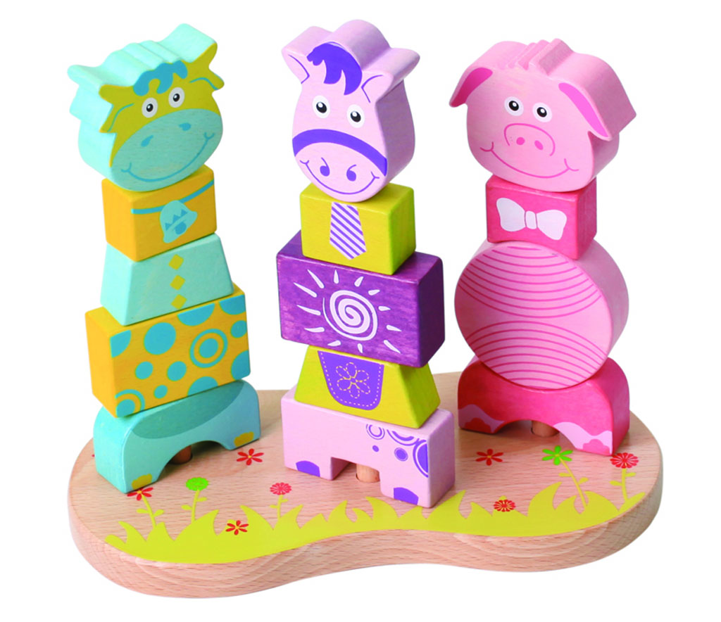 Farm Animal Blocks - Toy Dubai (Toys MENA LLC)