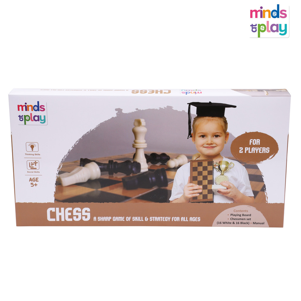 Minds At Play Chess Board Game Multicolour - Toy Dubai (Toys MENA LLC)