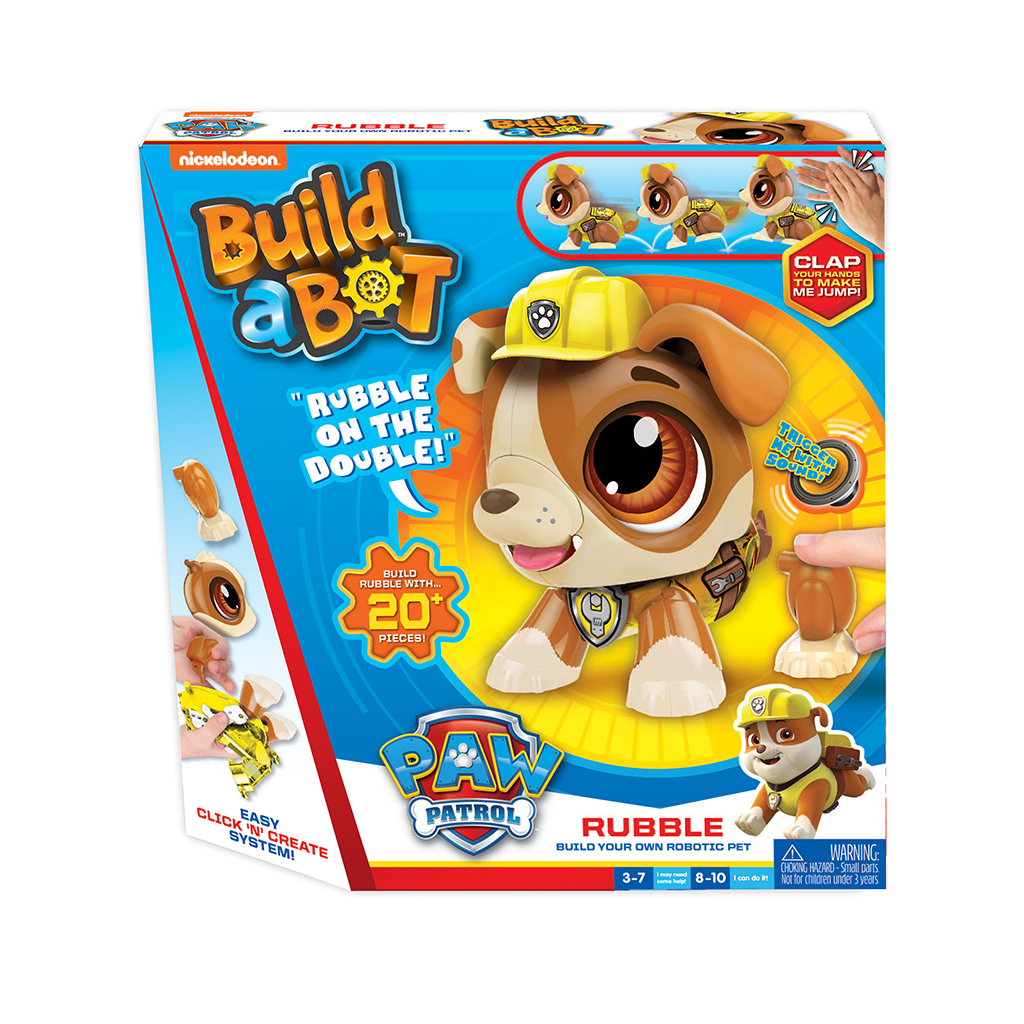 Build A Bot Paw Patrol: Rubble - Toy Dubai (Toys MENA LLC)