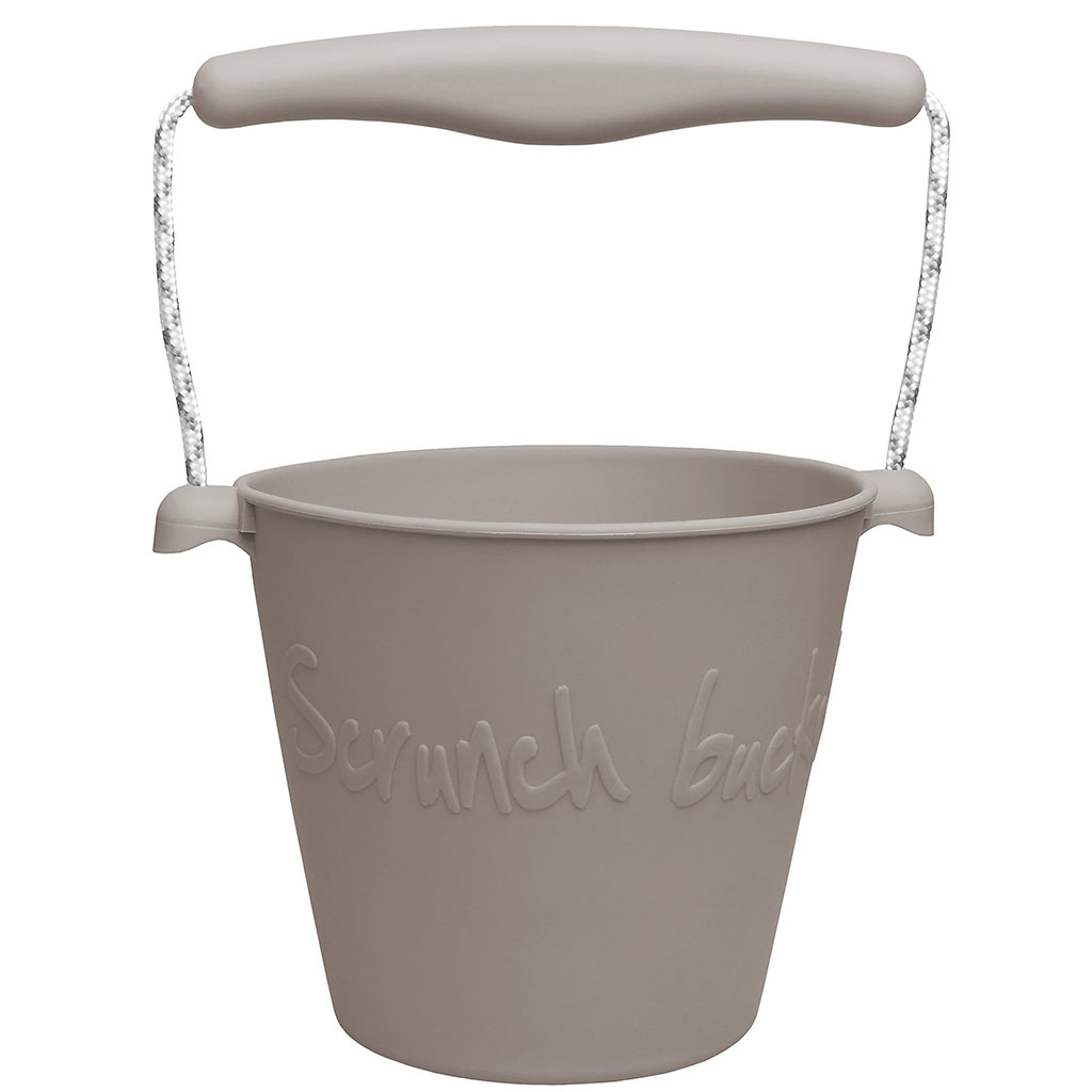 Scrunch Bucket - Warm Gray - Toy Dubai (Toys MENA LLC)