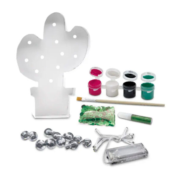 decorate your own string lights Cactus LED kit - Toy Dubai (Toys MENA LLC)