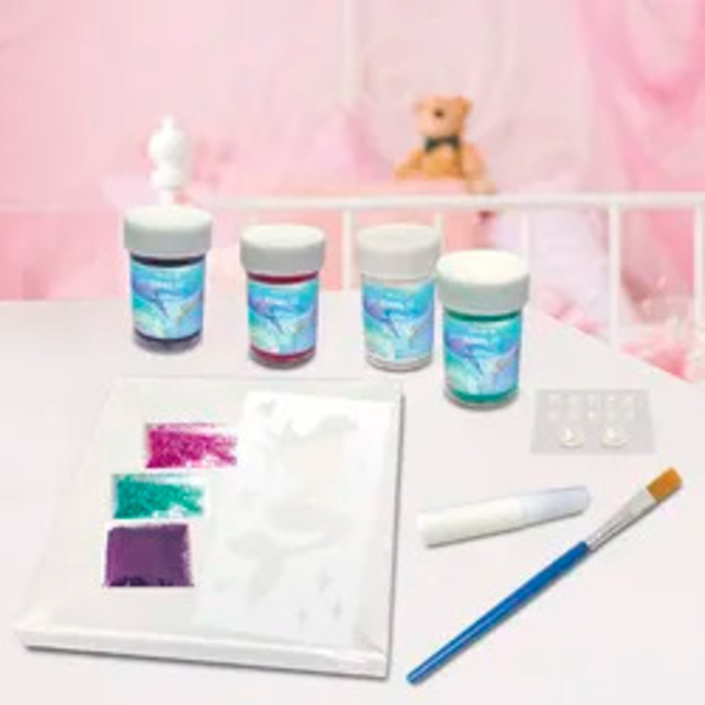 DIY toys Mermaid kit Paint your own Pouring Mermaid art - Toy Dubai ...