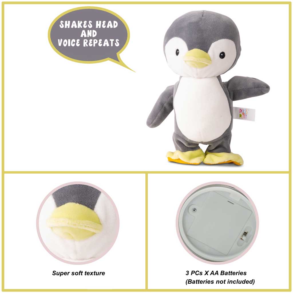 Snowy Walking/Talking Penguin Toy - Toy Dubai