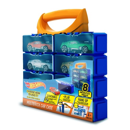 HotWheels Car Case Modular Case 8pc - Toy Dubai (Toys MENA LLC)