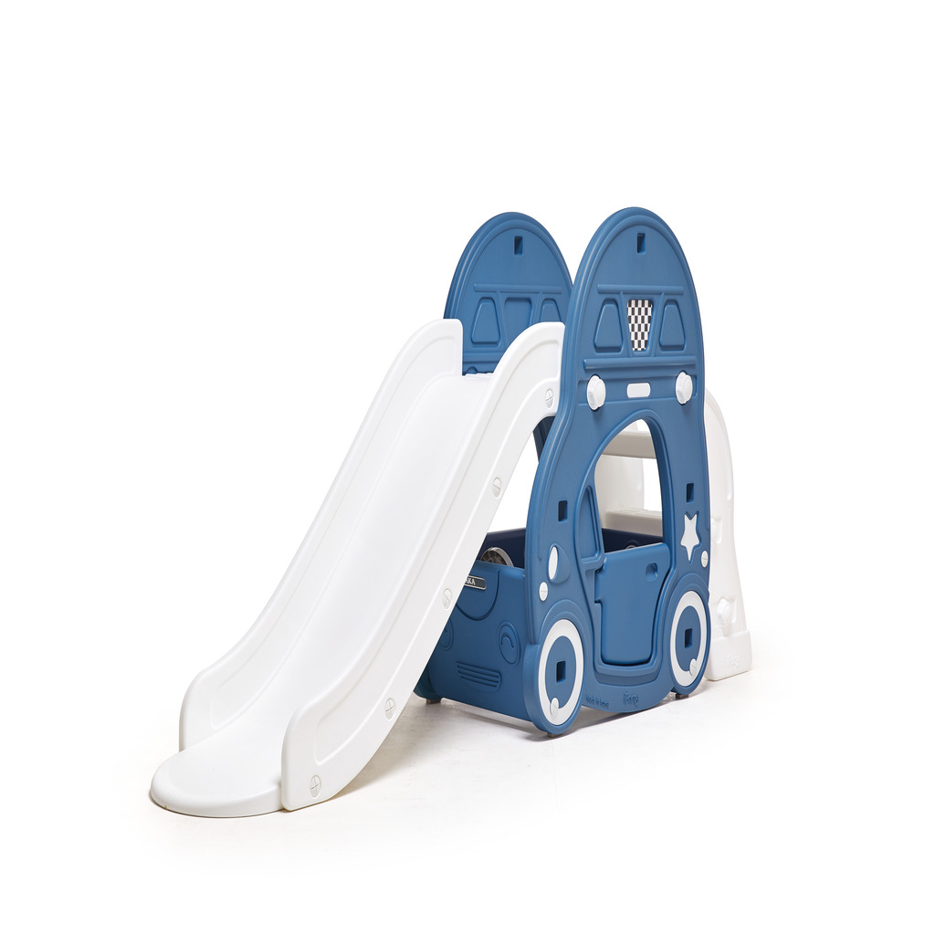 Refine Kaka Roof - Car Slide (Misty Blue) + MAT - Toy Dubai (Toys MENA LLC)