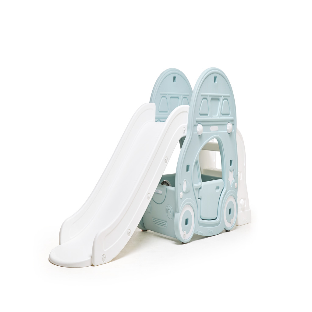 Refine Kaka Roof - Car Slide (Misty Blue) + MAT - Toy Dubai (Toys MENA LLC)