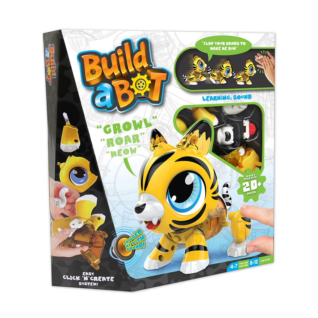 Build A Bot:Tiger - Toy Dubai (Toys MENA LLC)