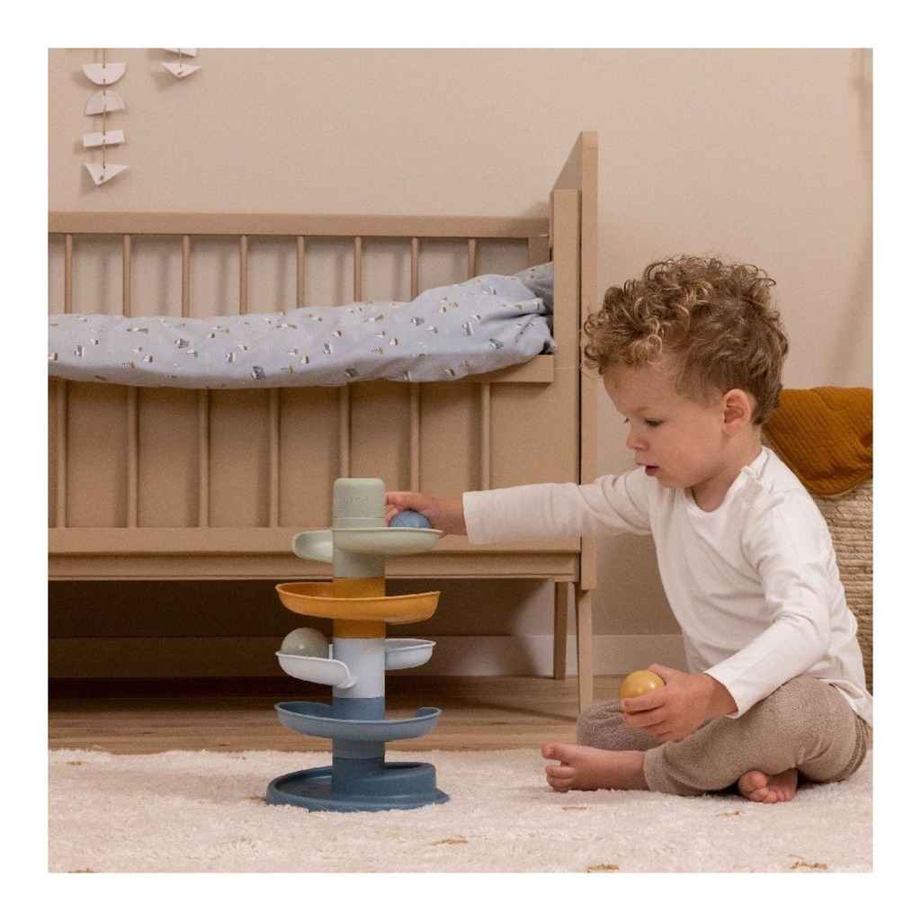 Little Dutch - Spiral Tower Blue - Toy Dubai (Toys MENA LLC)