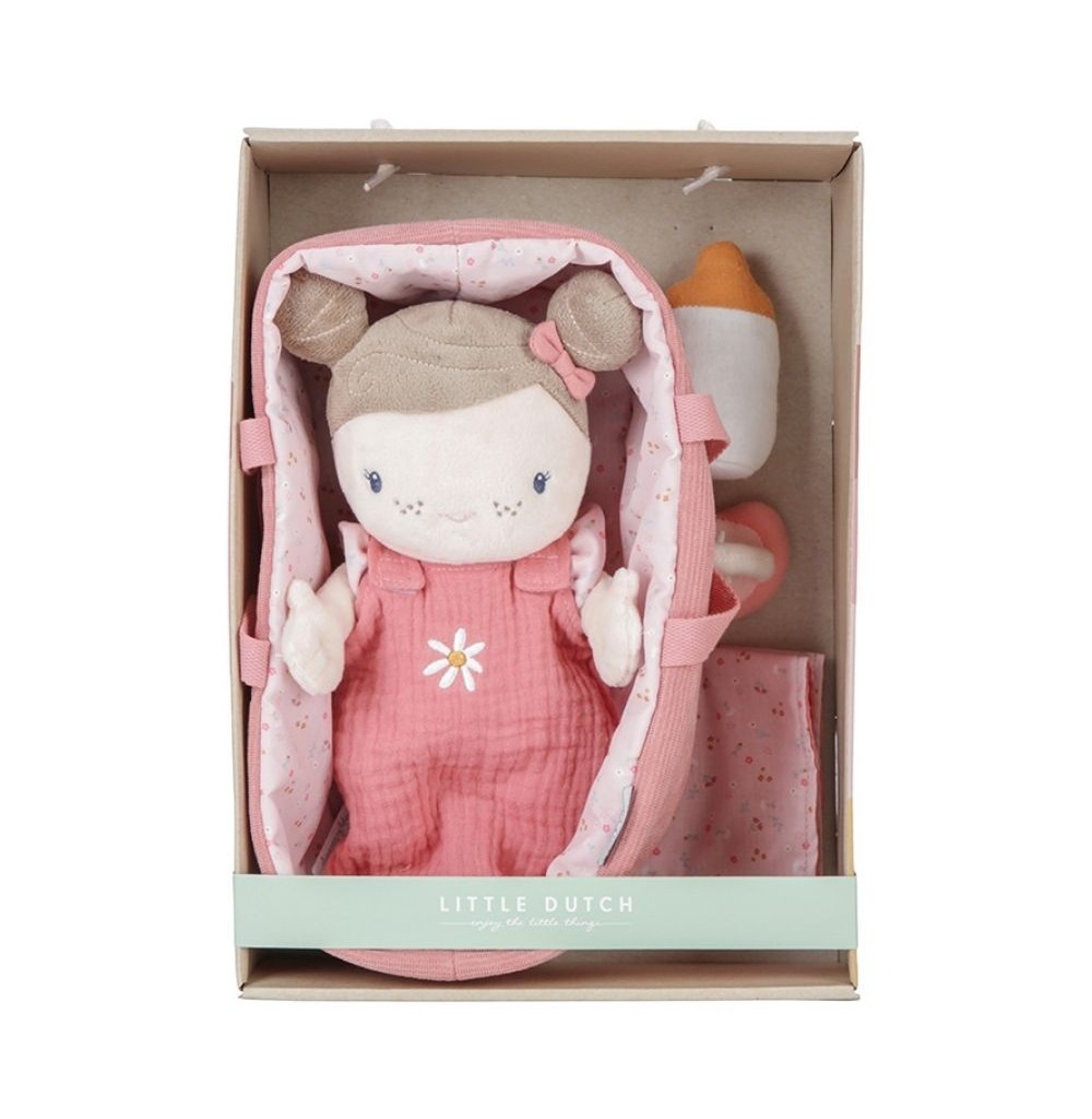 Little Dutch - Baby Doll Rosa Litte Pink Flowers - Toy Dubai (Toys MENA ...
