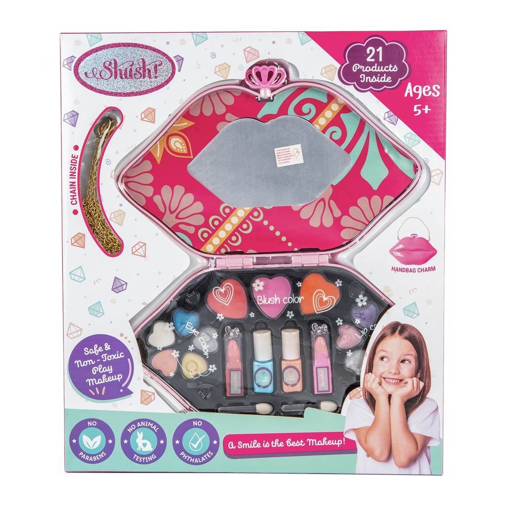 Shush! Lip Shape Makeup Handbag - Toy Dubai (Toys MENA LLC)