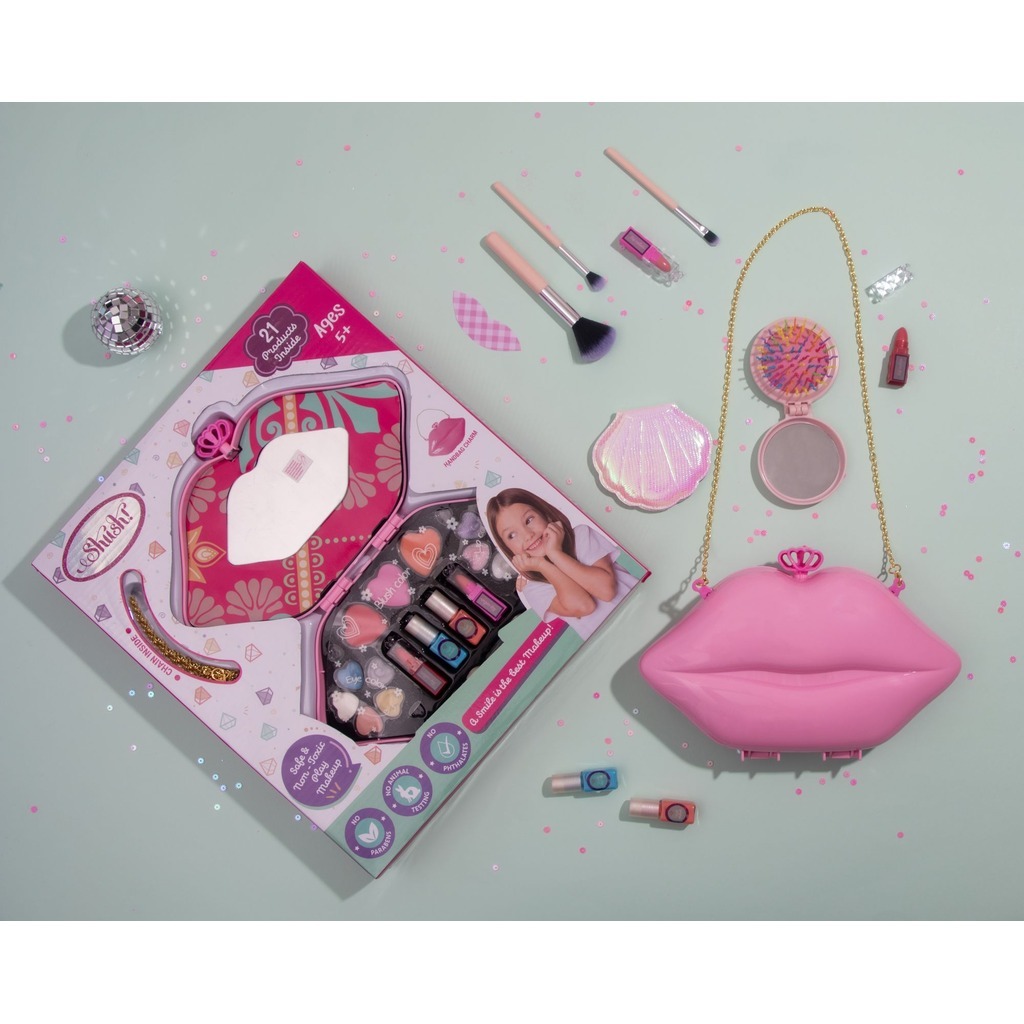 Shush! Lip Shape Makeup Handbag - Toy Dubai (Toys MENA LLC)