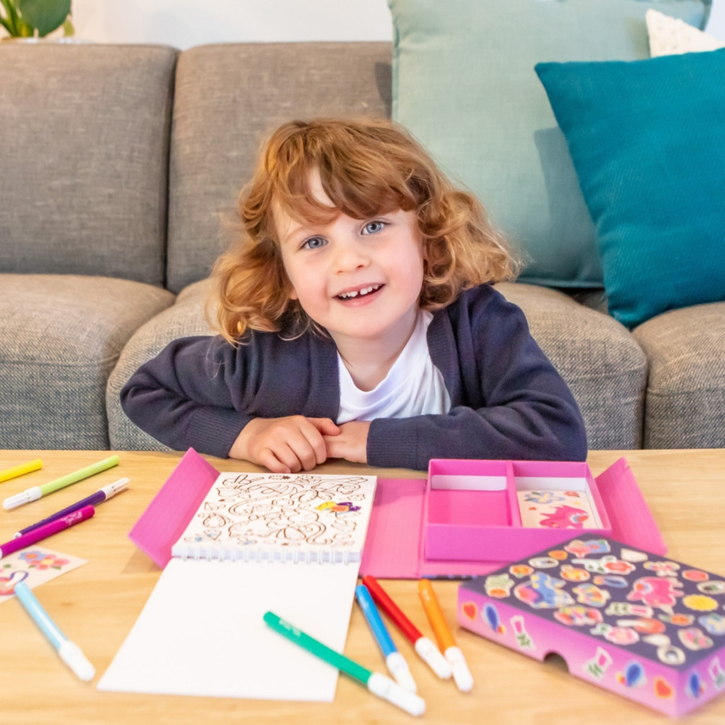 Tiger Tribe - Colouring Set - Magical Creatures - Toy Dubai (Toys MENA LLC)