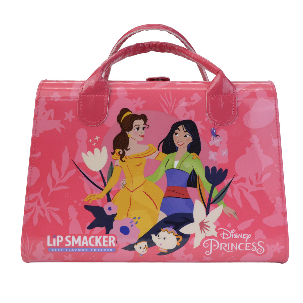 Lip Smacker Disney Princess Weekender Case, All-in-One Hard Tote Bag ...