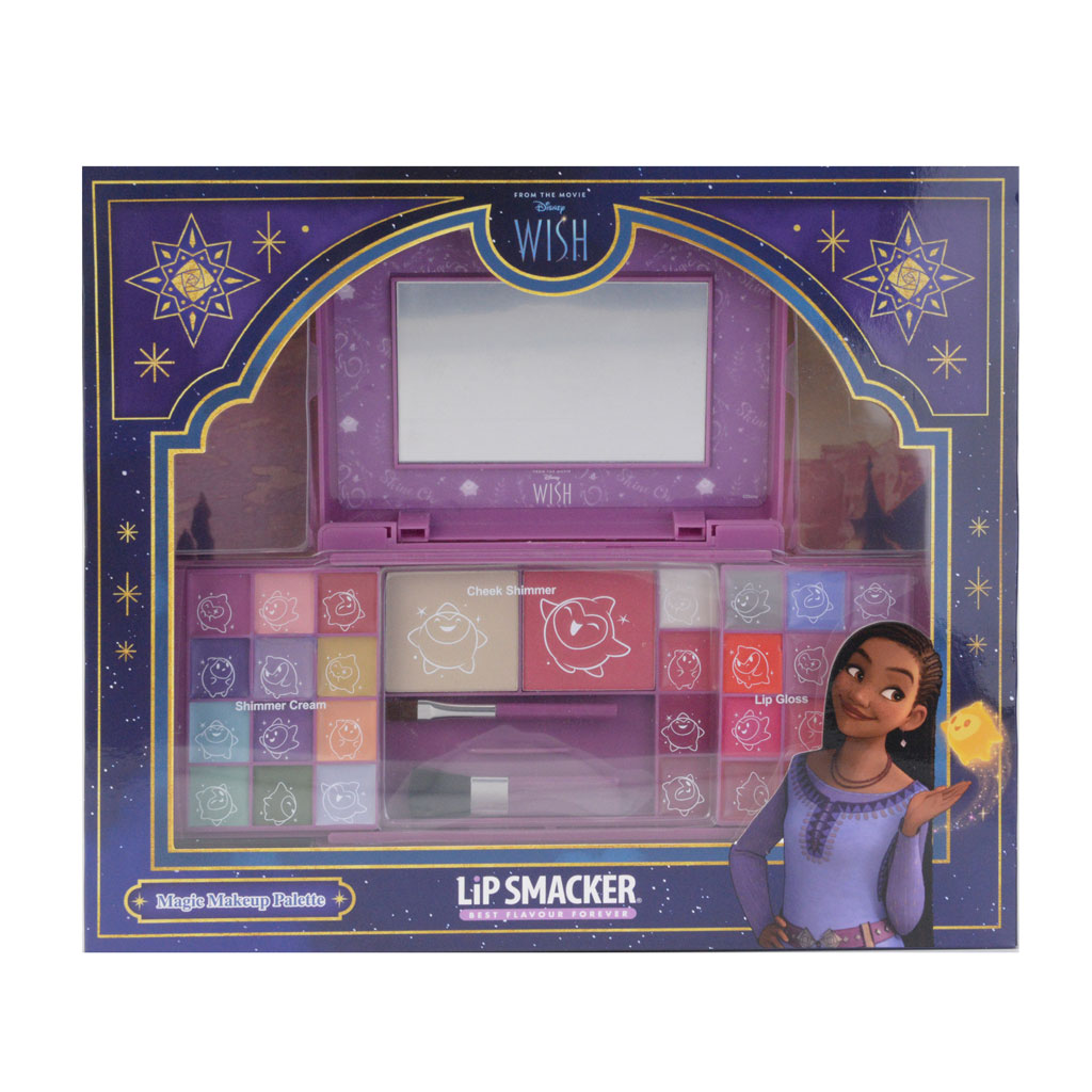 Lip Smacker Wish Beauty Palette, Disney Wish-Inspired Makeup Set - Toy ...