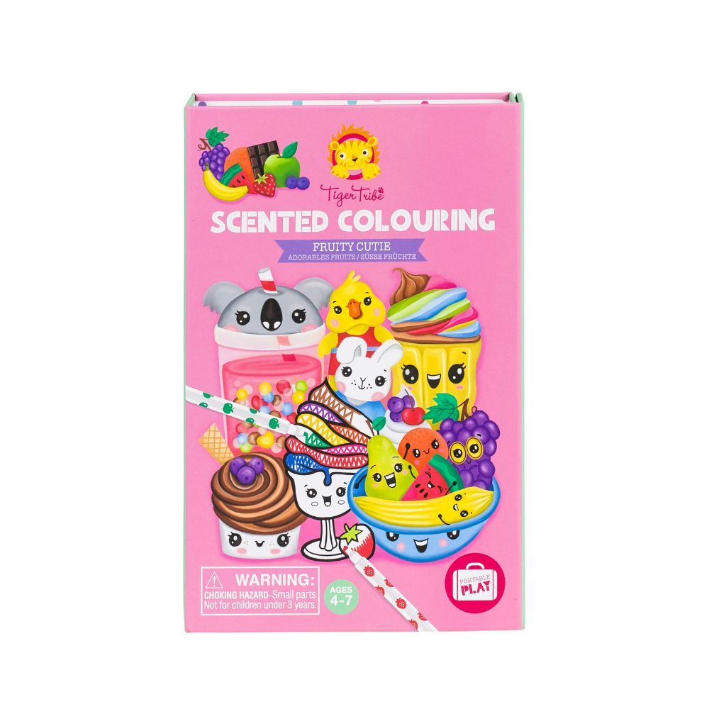 Tiger Tribe - Scented Colouring - Fruity Cutie - Toy Dubai (Toys MENA LLC)