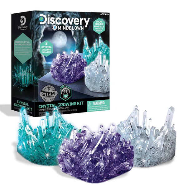 Discovery Mindblown 12-Piece Lab Crystal Growing Kit - Toy Dubai (Toys ...