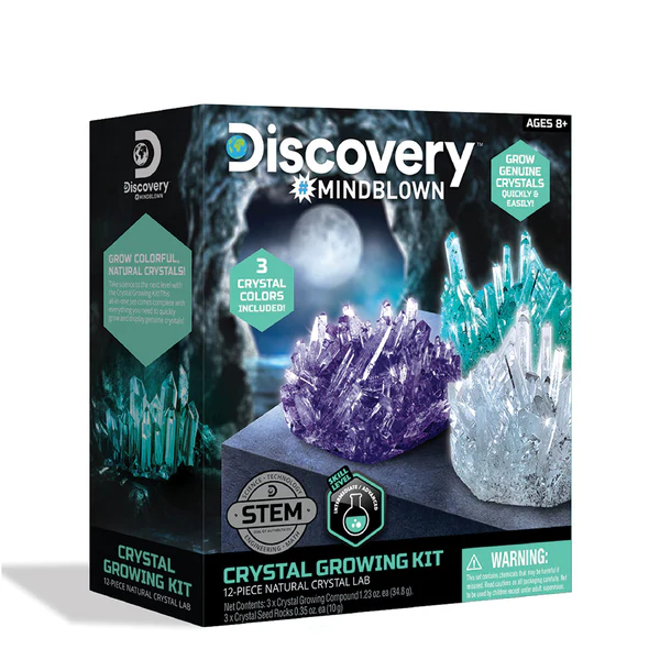 Discovery Mindblown 12-Piece Lab Crystal Growing Kit - Toy Dubai (Toys ...