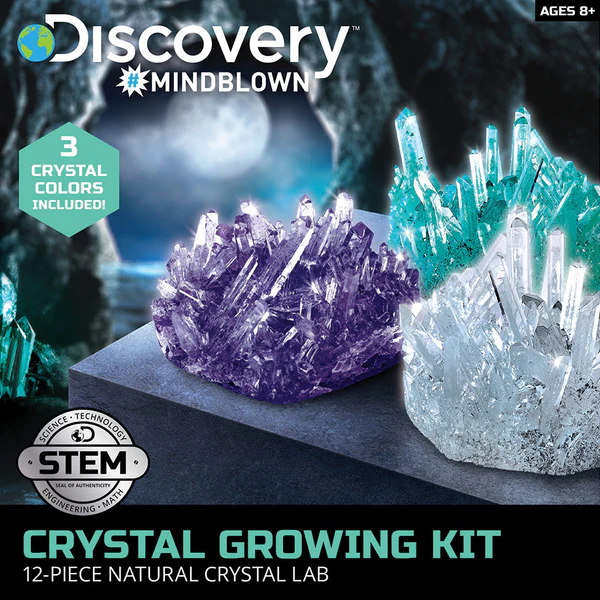 Discovery Mindblown 12-Piece Lab Crystal Growing Kit - Toy Dubai (Toys ...