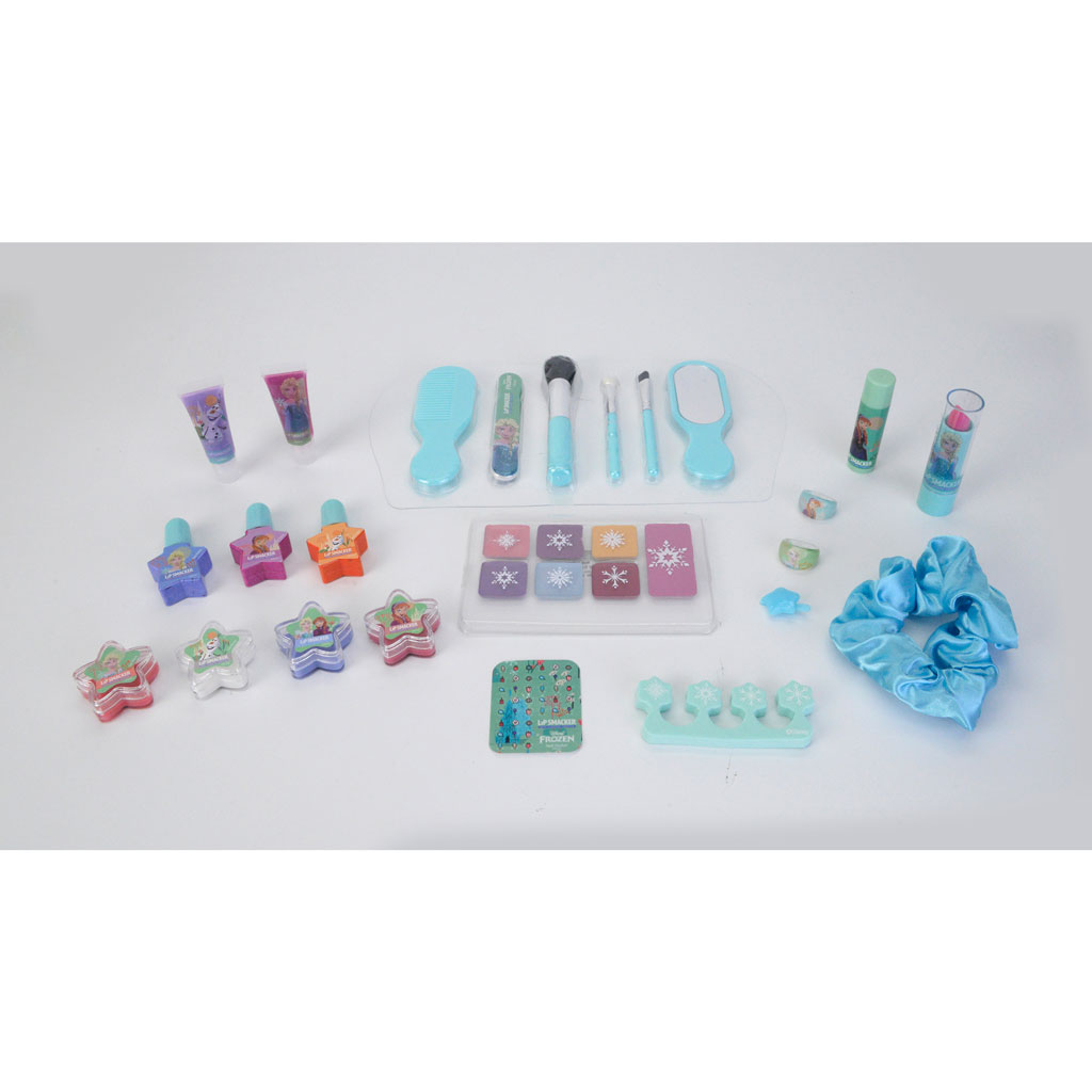 Lip Smacker Frozen Weekender Case, All-in-One Hard Tote Bag Beauty ...